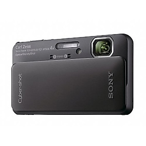 Sony Cyber-Shot DSC-TX10 16.2 MP Waterproof Digital Still Camera with Exmor R CMOS Sensor, 3D Sweep Panorama and Full HD 1080/60i Video (Black)