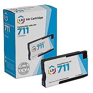 LD Remanufactured Ink Cartridge Replacement for HP 711 CZ130A (Cyan)