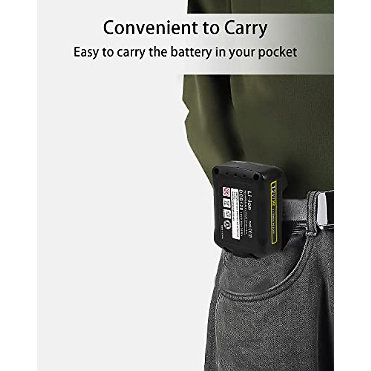 COMRGIKE 3.0Ah 12V 2Pack Battery Replacement for Dewalt 12V Battery DCB123 DCB127 DCB122 DCB124 DCB121 Compatible with Dewalt 12V Tools, for Xtreme/ DCL045B/ DCF903B etc. Series