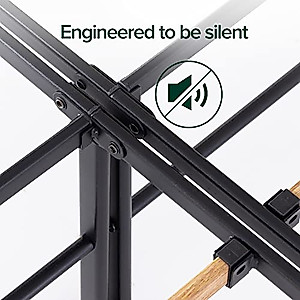 ZINUS SmartBase Essential Mattress Foundation with Bamboo Slats, Metal Platform Bed Frame, Sustainable Bamboo Slat Support, No Box Spring Needed, Easy Assembly, Full