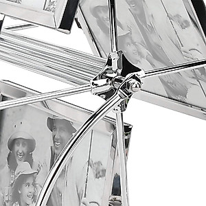 Metal Photo Frame, Ferris Wheel Rotatable Picture Display Photography Studio Rotating Photo Frame For 6X4Inch Photo
