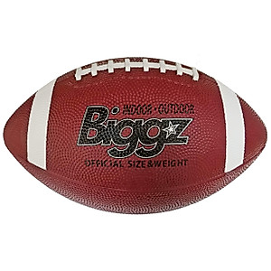 Biggz (Pack of 12) Premium Rubber Official Size Footballs