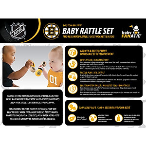 Boston Bruins Rattle 2 Pack