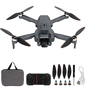 Portable Drone Toy, APP Phone Control, Foldable Quadcopter, HD Dual Camera, Long Time for Photography (6K)