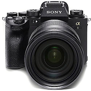 Sony a1 Mirrorless Camera (ILCE-1/B) + 64GB Memory Card + Bag + 2 x NP-FZ100 Compatible Battery + LED Light + Corel Photo Software + Flex Tripod + Hand Strap + Cap Keeper + More (Renewed)