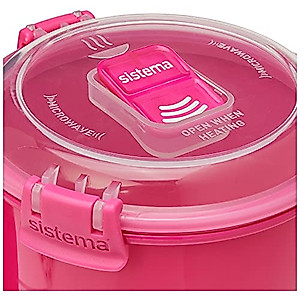 Sistema To Go Collection Soup Mug, Large, 1 Count, Colors may vary, 900 milliliters