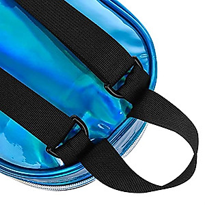 USPECLARE Women Casual Mini Backpack,PU Leather Travel Shopping Bags Daypacks for Work, Security Travel, Concert & Sport Event (Royal blue)