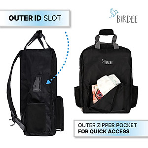 Birdee Foldable Stroller Travel Bag Fits ALL GB Pockit Strollers Durable Backpack For Airplane Travel