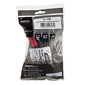 Metra Electronics 40-VW53 Aftermarket Radio Antenna Adapter and 70-1787 Radio Wiring Harness for Volkswagen and Audi