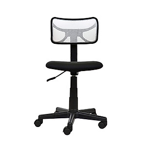 Student Mesh Task Office Chair. Color: White