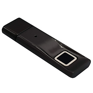 TOKK TUSB64B Waterproof Fingerprint USB Drive (64 GB),Black