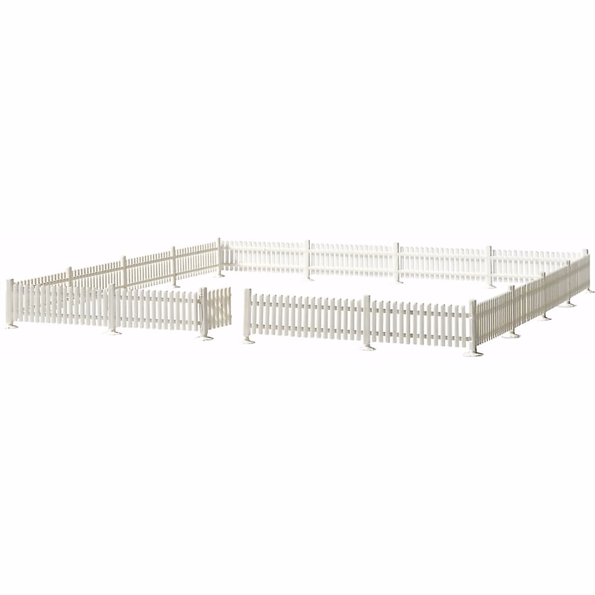 Picket Fence & Gate Kit HO Scale Atlas Trains