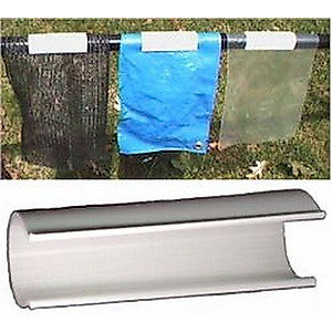 Snap Clamp 1 Inch Wide X 4 Inches for 1" PVC Pipe White (10 Per Bag)