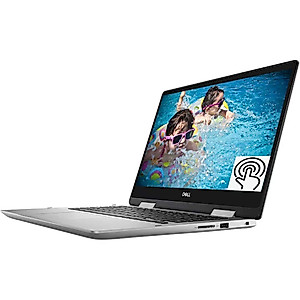 Flagship 2020 Dell Inspiron 14 5000 2 in 1 Laptop, 14'' FHD IPS Touchscreen, AMD Quad-Core Ryzen 7 3700U (Beat i7-7500U), 32GB DDR4 1TB SSD, Backlit KB FP Win 10 (Silver) (Renewed)