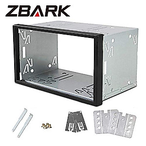 Universal Double 2 Din Car Player Stereo Radio Replacement Fitting Cage Kit Installation