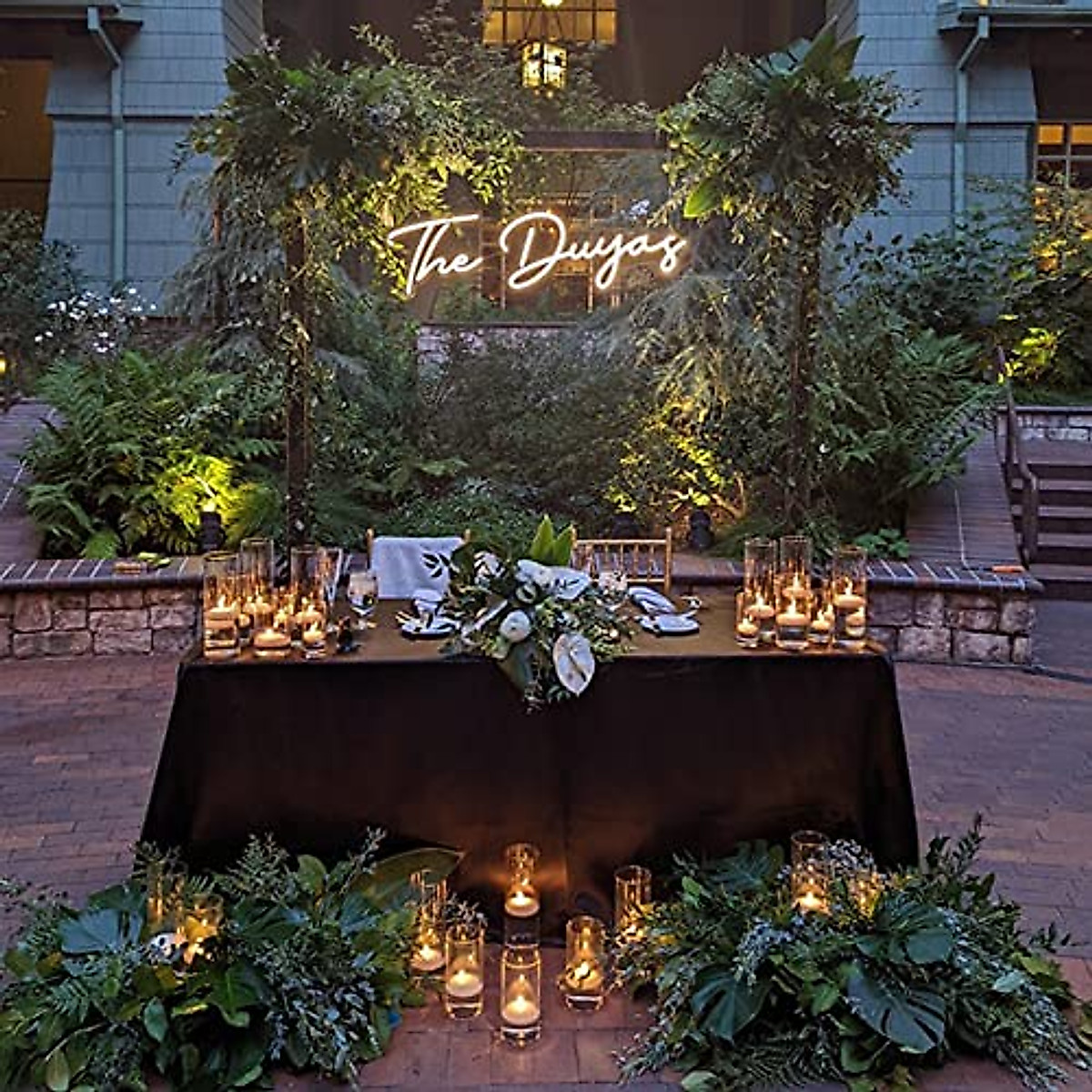 Neon Sign it was always you, Personalized Neon Lights Sign for Bedroom Wedding Birthday Party Game Room Home Wall Décor Bar Salon Business Logo Neon Light Sign(1 Line Text 40" Long)