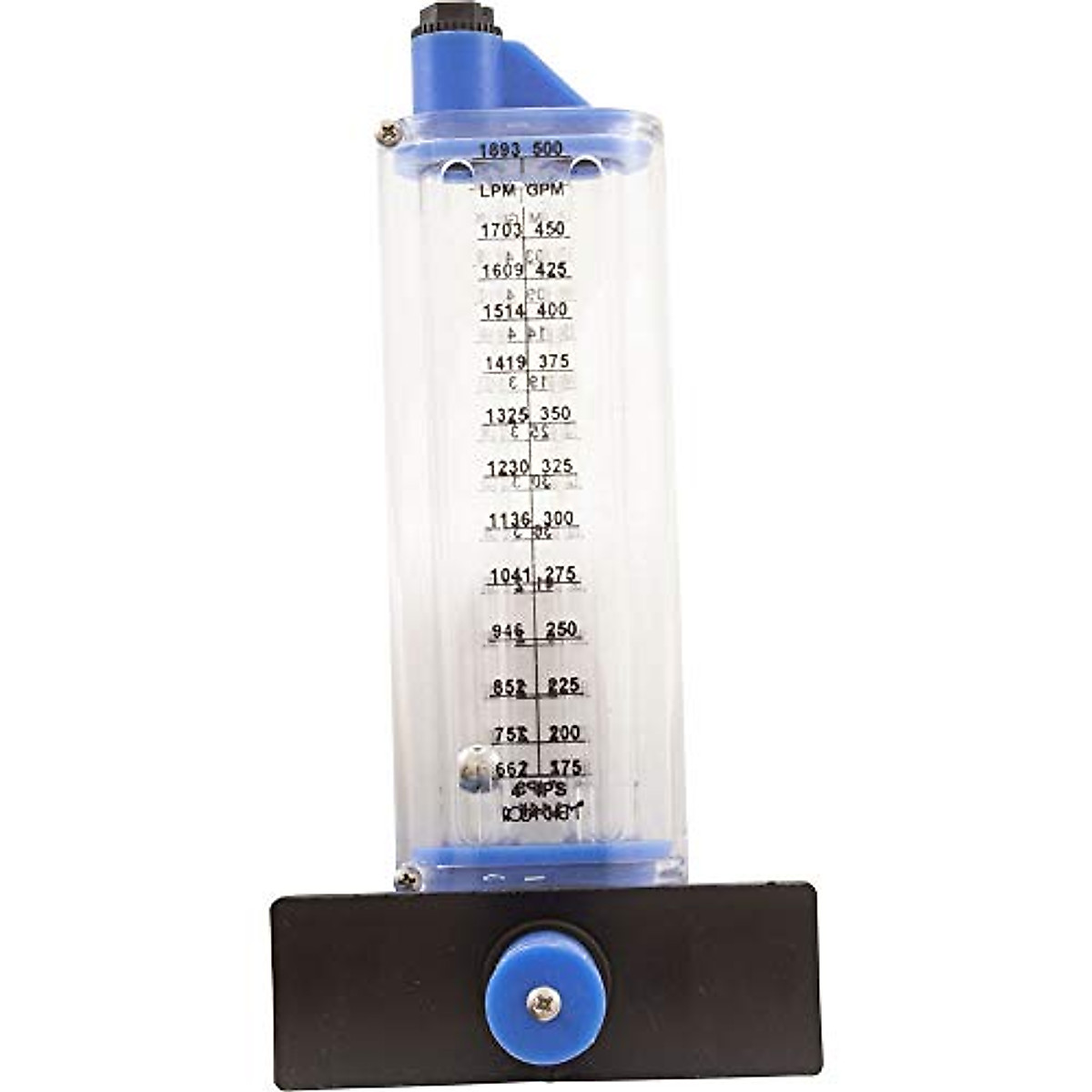 Rola-Chem 570381-S Side Mount Flow Meter for 4" PVC Side Mount