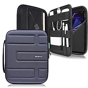 NIDOO Hardshell iPad Case Tablet Sleeve for 11 inch iPad Pro M2 2022/10.9" 10.2" iPad / 10.5" 10.9" iPad Air 4th 5th Generation, Laptop Carrying Bag for Surface Go 3 2 / Samsung Store Accessories