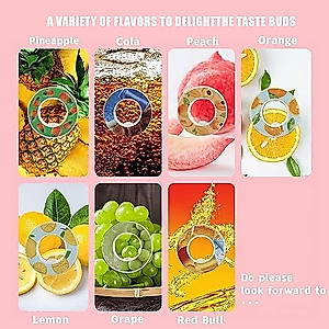 GoldenPlayer Air Water Bottle, With 7 Flavor Pods, BPA-free, 0 Sugar, 0 Calories, 650ML, Scented Water Bottle, Sports Water Bottle, Portable Water Bottle with Straw(New Green)