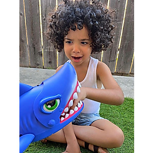 KIDDITOY Remote Control Shark Toy for Kids 3+ - Rechargeable RC Shark Robot with Realistic Biting Action, Interactive Gifts for Boys Ages 3-12, Stocking Stuffers, Birthday Gifts