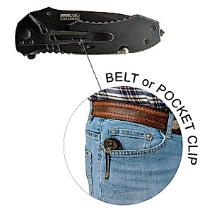 Spanish Latino Mexican Dad Gifts for Christmas, Birthday, Father's Day - El Papa Mas Trabajador - Engraved Pocket Knife for Daddy - Regalos para el dia del Padre de hija e hijo (Trabajador)