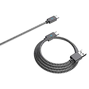 BGNTBUK Fast Charging Cords for Android Cable Game Charging Light Controller with Indicator Controller AOLION Cable&Charger Cord Extension 6ft