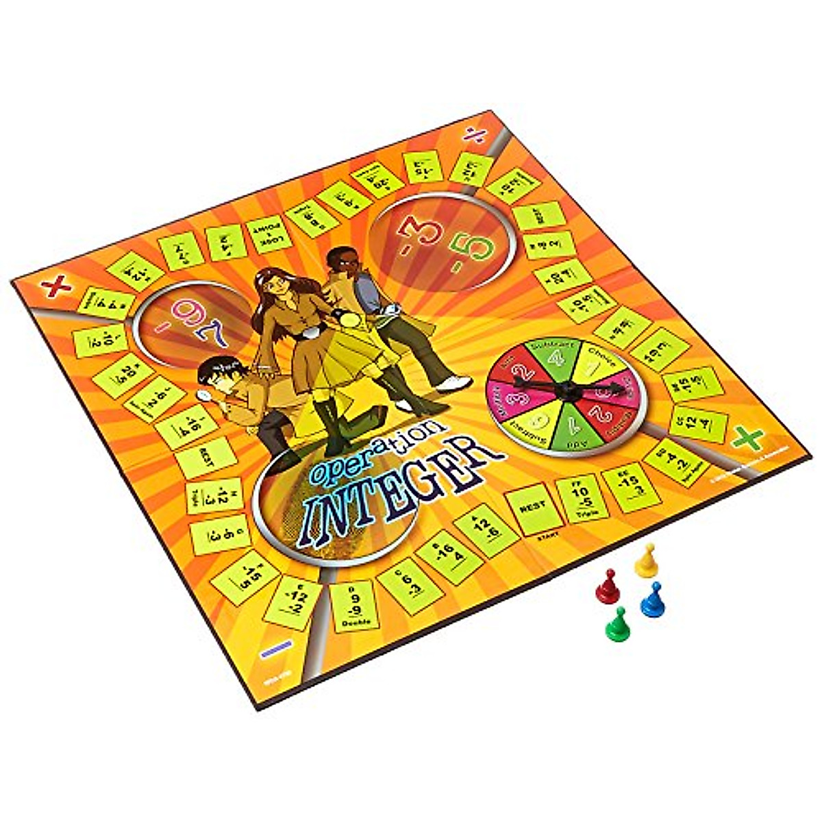 Learning ADVANTAGE-4730 WCA Game - Operation Integer - Grades 6 to 8