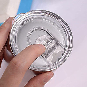 SHINYSTAR 20 OZ Double Wall-Vacuum insulated-Stainless-Spill Proof ABS Lid- Reusable-Warm & Cold-Coffee Thermos-Smoothie Cup with 1 straw and 2 brushes