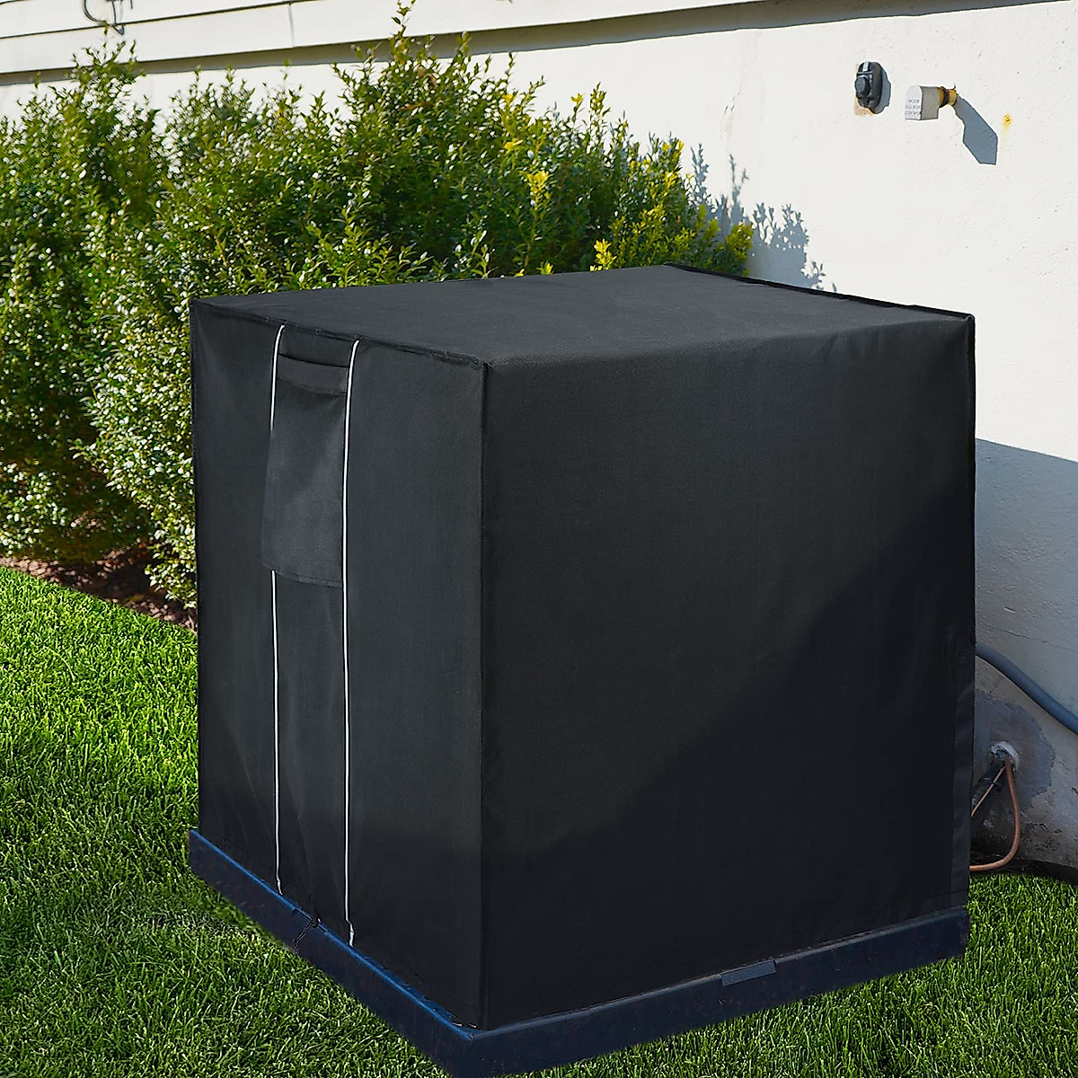FORSPARK Air Conditional Cover for Outside Units AC Cover for Outdoor Central Durable Waterproof-Fits up to 28 × 28 × 30 inches