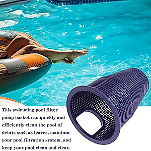 ELIUNG 070387 Strainer Basket Suitable for Whisper-flo Intelli-flo Pump Basket Replace 070387 for Pentair Whisperflo Intelliflo Pumps Swimming Pool Pump Basket (Blue)