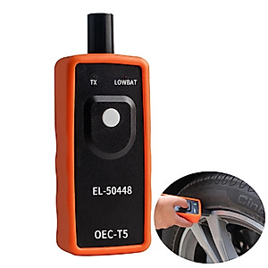 TPMS Relearn Tool for GM Tire Sensor, Automotive Tire Pressure Monitor Sensor Activation Reset Tool EL-50448 OEC T5, System Programming Training for Most GM Series Vehicles, Car Accessories.