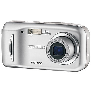 Olympus FE-120 6MP Digital Camera with 3x Optical Zoom