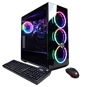 CyberpowerPC Gamer Master Gaming PC, AMD FX-6300 3.5GHz, GeForce GT 710 1GB, 8GB DDR3, 240GB SSD, Wi-Fi Ready & Windows 10 Home (GMA603A2)