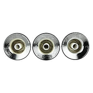 Danco 81428 Bathtub and Shower 3-Handle Remodel Kit for Price Pfister Tub/Shower Handle Restoration,(Pack of 3), Chrome