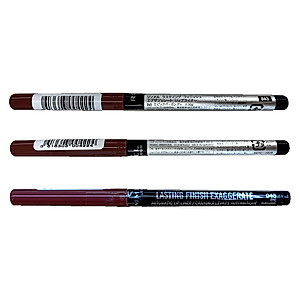 Rimmel Lasting Finish Exaggerate Automatic Lip Liner - Rich, Smooth Formula for Long Lasting Lip Looks - 45 Epic Burgundy, .01oz