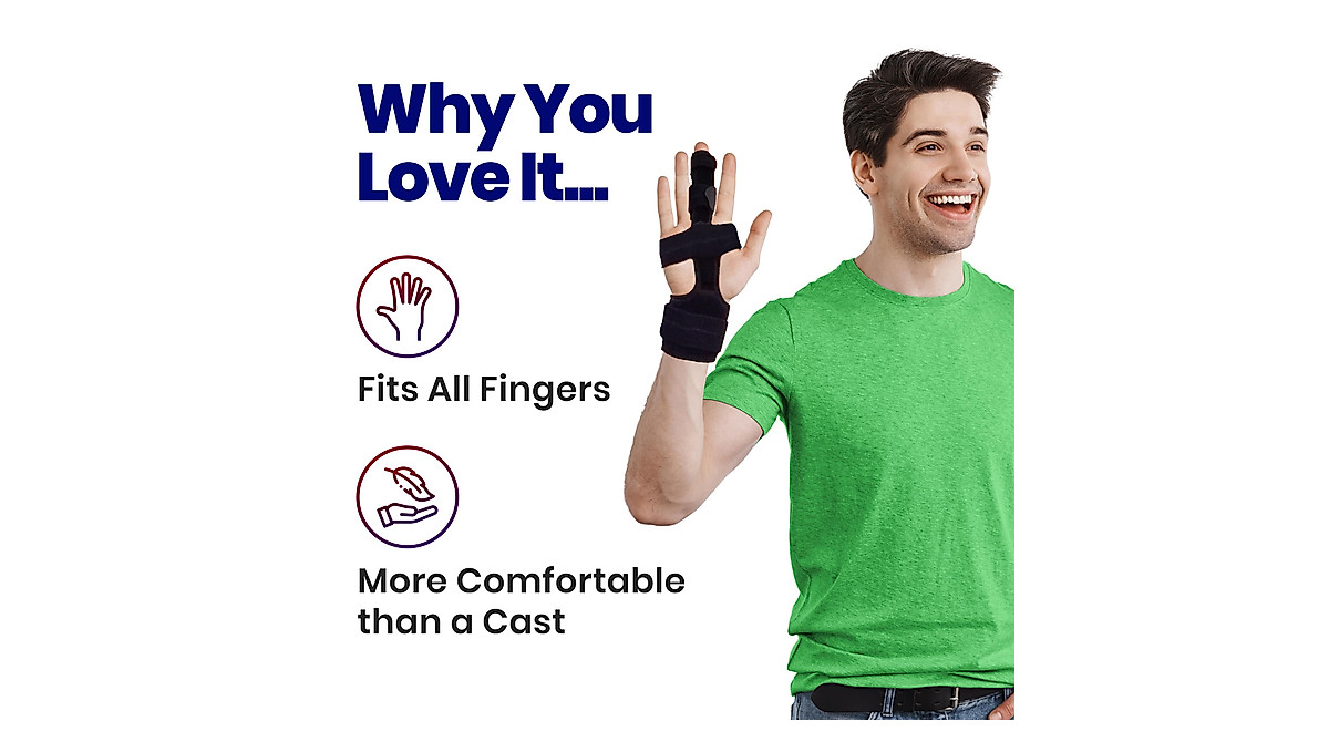 Trigger Finger Splint Middle Finger Brace | Middle Finger Splint For ...