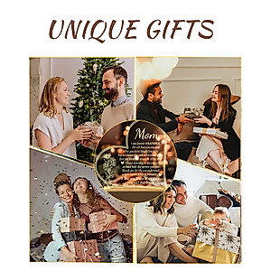 Mom Gifts from Daughter Son, Engraved Night Light Mom Gifts, Mothers Day Gifts for Mom from Daughter Son, Unique Birthday Gifts for Mom, Stepmom
