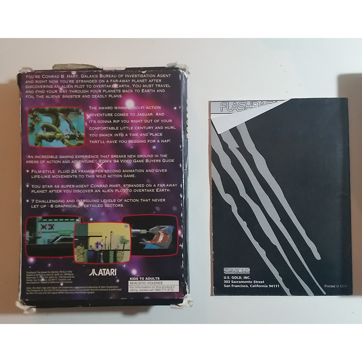 Flashback: Quest For Identity for Atari Jaguar