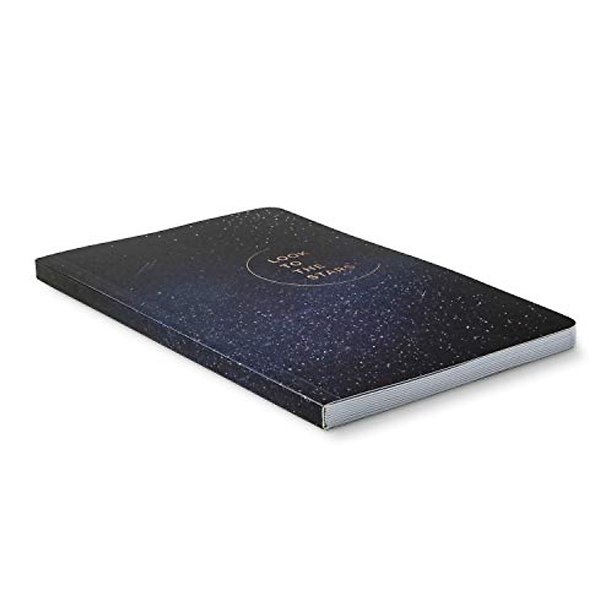 Compendium Softcover Journal - Look to the Stars – A Write Now Journal with 128 Lined Pages, 5”W x 8”H