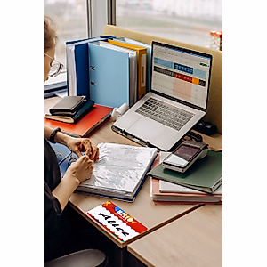 Name Tag Stickers Identify People Name Tag Labels Perforated Roll Tag for Classroom Clothes Desks Backpack Nametag Labels (Name)