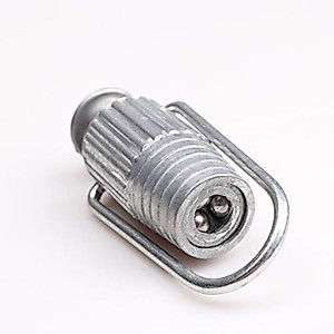 DOITOOL 4PCS Metal Clothesline Tightener Clothesline line Tightener line Tight Aluminium Rope Tightener Clothesline Tensioner for Fixed and Pulleys Clothes Lines Clothes Grips Household Supplies