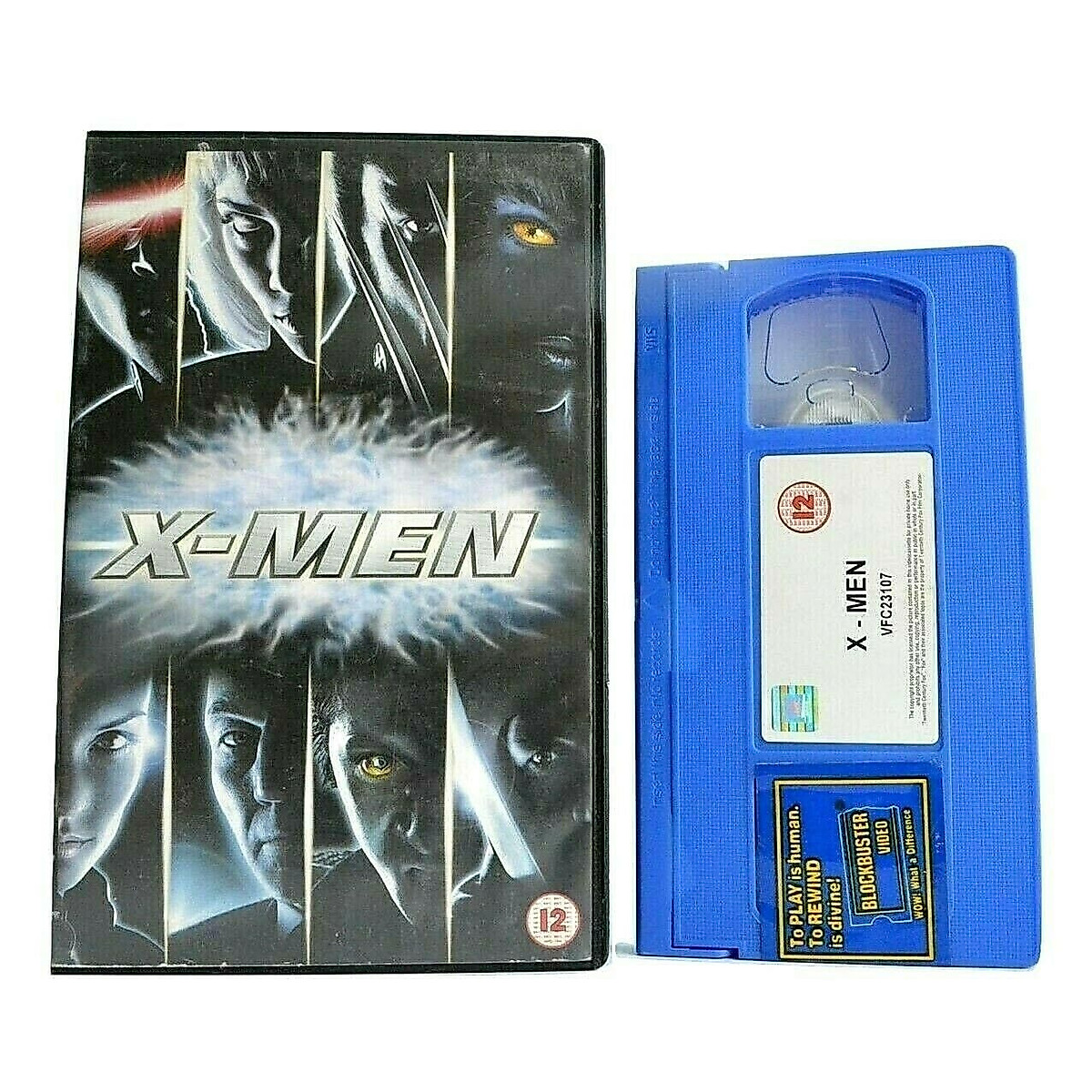 X-Men: Superhero Action Movie - Large Box - Hugh Jackman/Halle Berry - Pal VHS