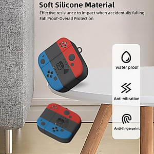 CASEVERSE Case for Bose QuietComfort Earbuds II/Bose QuietComfort Ultra, Cute 3D Silicone Cute Cartoon Games Console Protective Headphones Covers for Kids Girls Boys