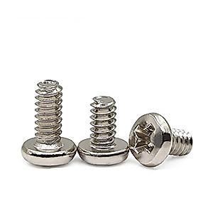 OPYTR Screw Anchors 100pcs Sunk Screw 3.5 Thread for Computer Hard Disk Drive HDD Screw 6#32 * 6 6#32 * 5 Anchors (Length : 100 PCS, Size : 6 32X6mm)