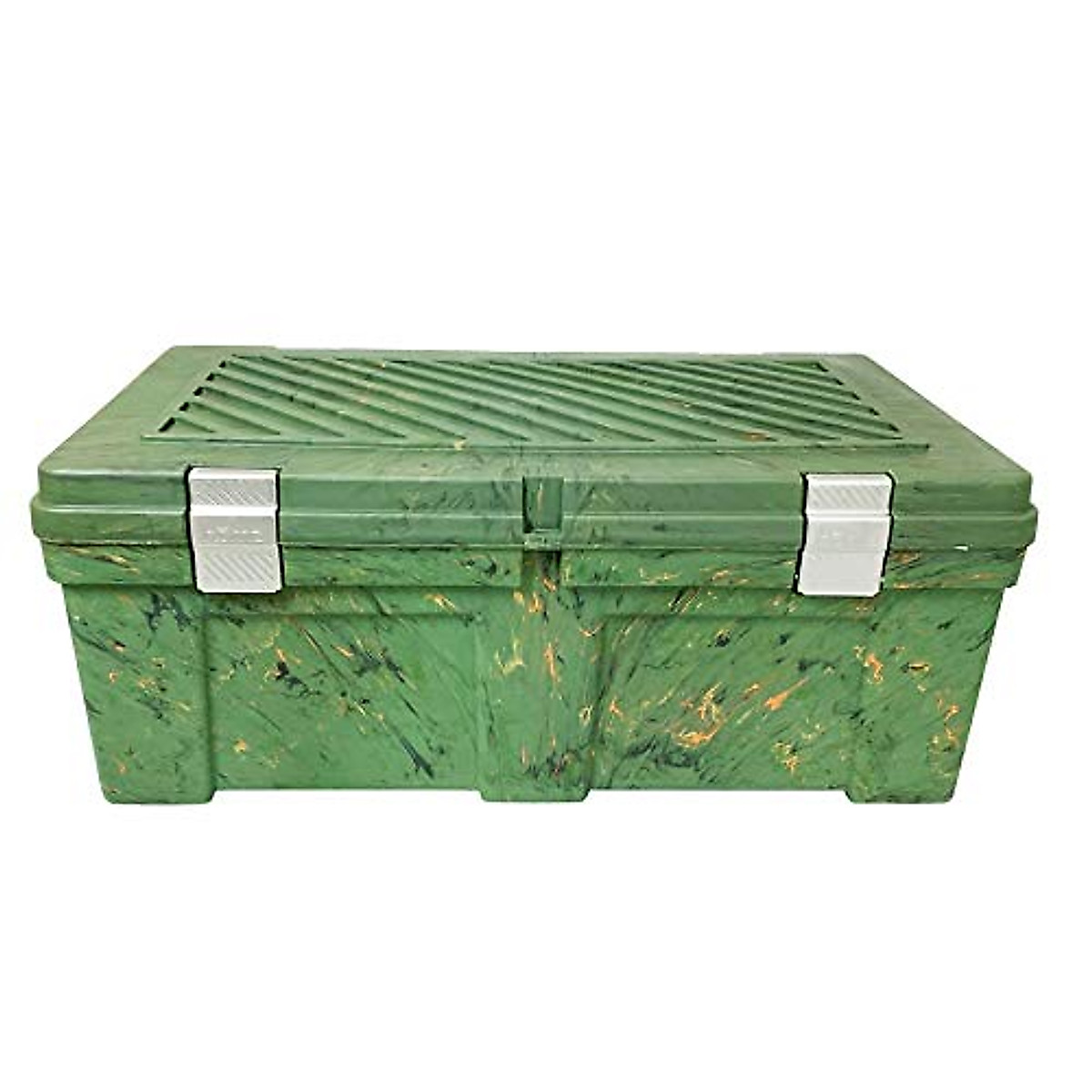 HOMZ Foot Locker Storage Container, Green Camo