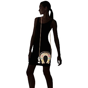 Betsey Johnson Get Em' Cowgirl Crossbody, Gold