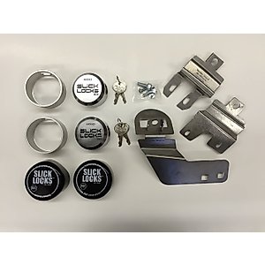 Slicklocks Complete Ford Full-Size Transit Van With Side Sliding Door Kit (With 2 Locks)