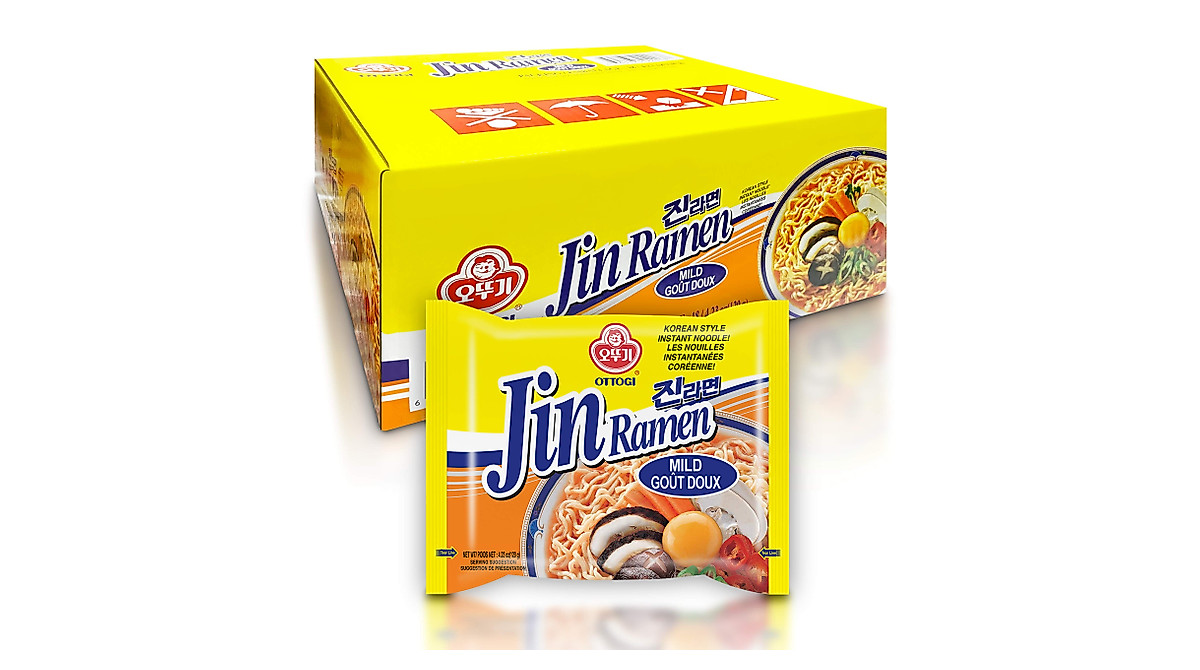 Enjoy Authentic OTTOGI Jin Ramen - 18 Pack of Mild Flavor