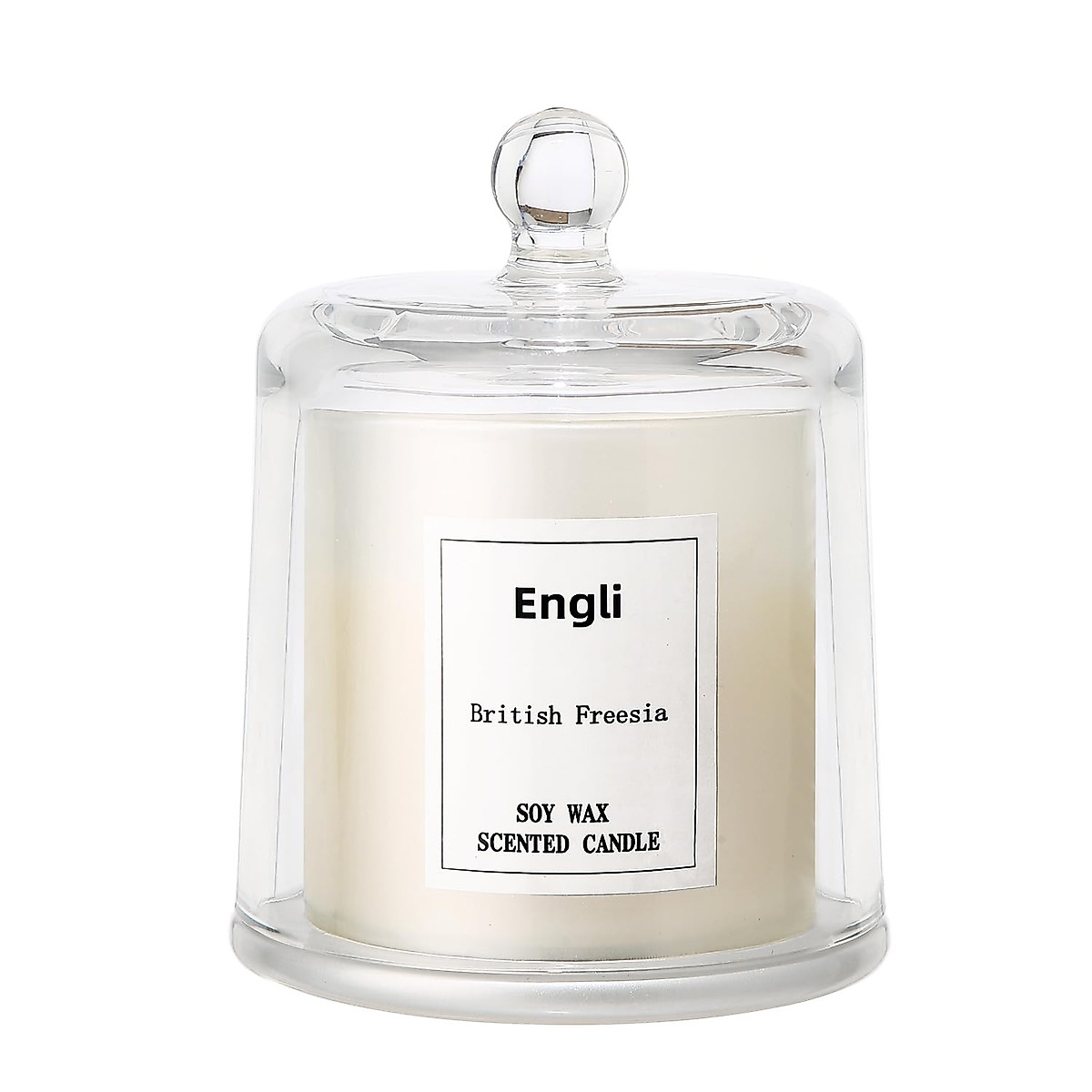 Engli Aromatherapy Candles English Pear Freesia Scented Candle for Home Scented Soy Wax Candles 45 Hour Burn Time Candles Gifts for Women Birthday Thanksgiving Christmas