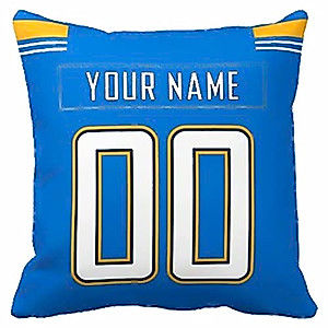 Throw Pillow 2 Packs Custom Any Name and Number for Men Youth Boy Gift